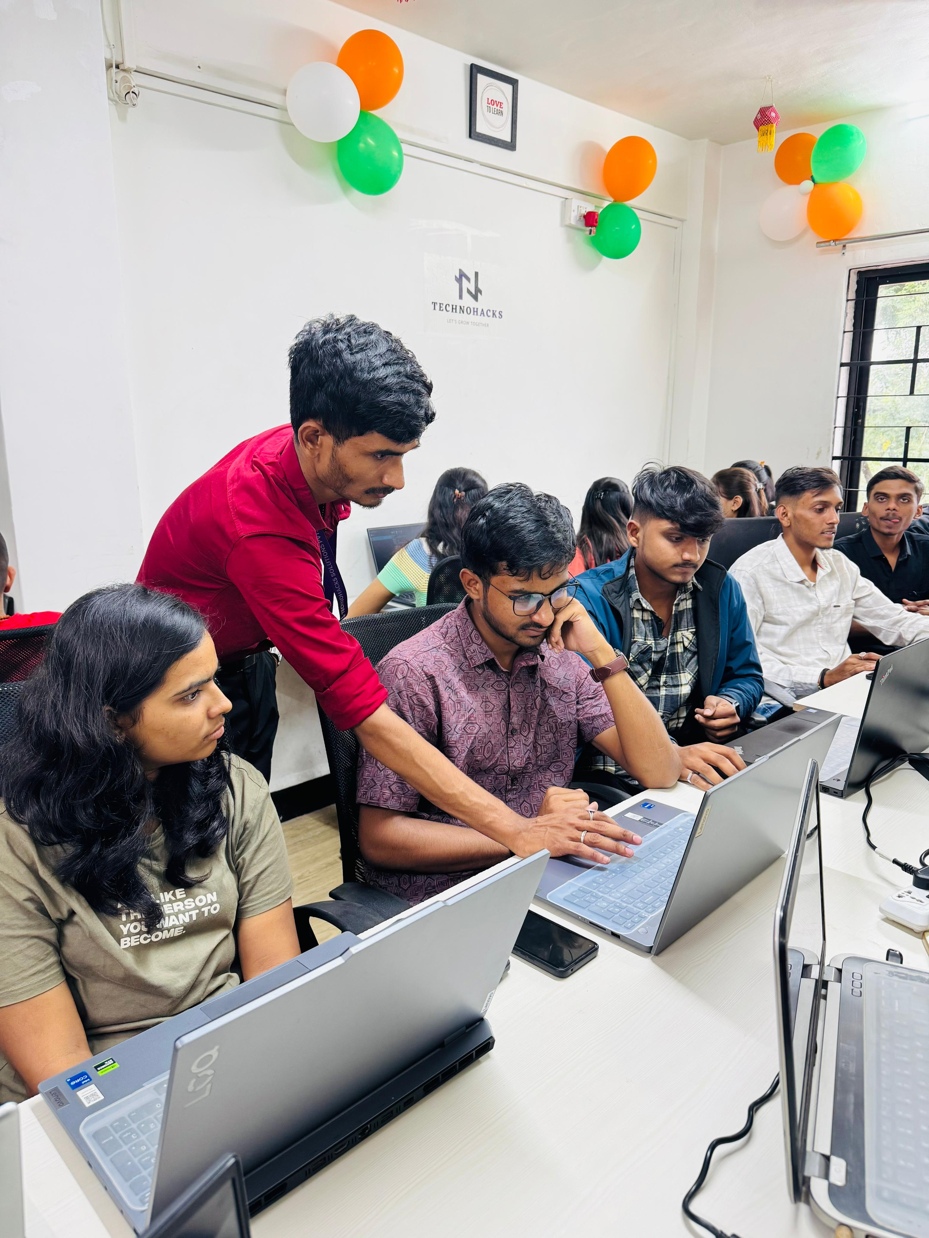 TechnoHacks Internship Landing Page